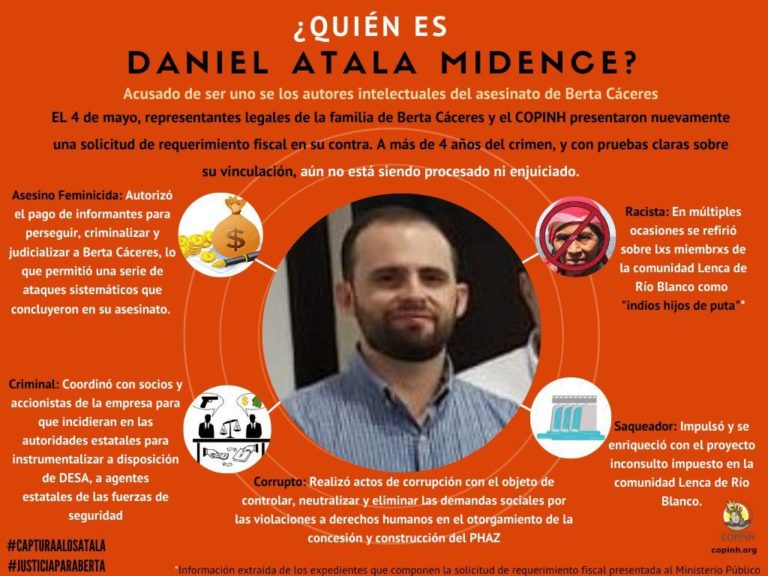 Newsletter: Late justice is not justice – COPINH