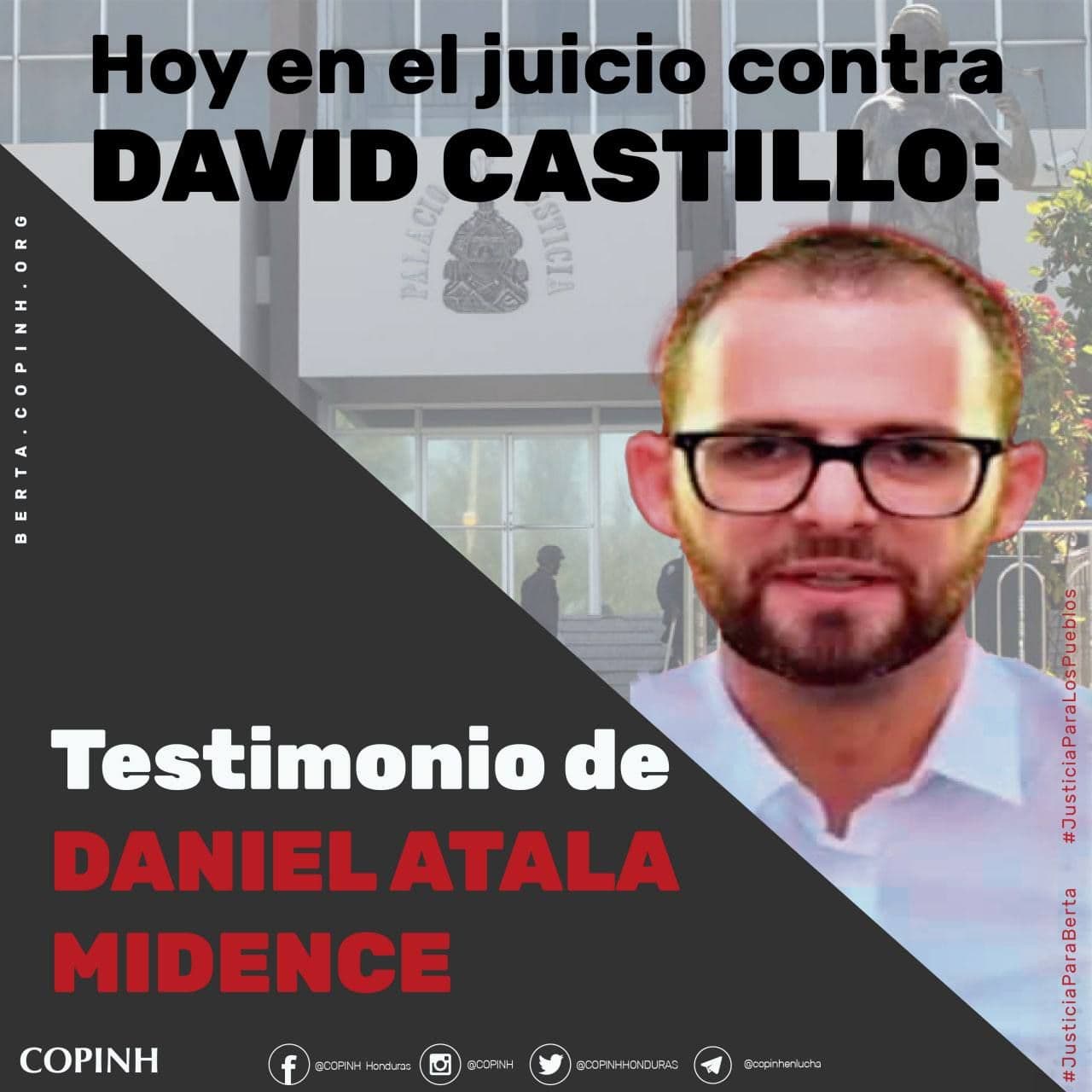 Daniel Atala, 28 de mayo 2021 - COPINH