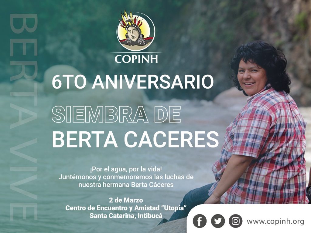 6to Aniversario de la siembra de Berta - COPINH